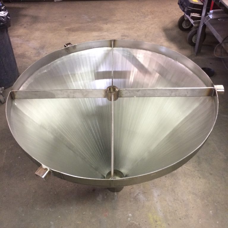 Hoppers and Funnels | Johnson Hilliard | Metal Fabricators